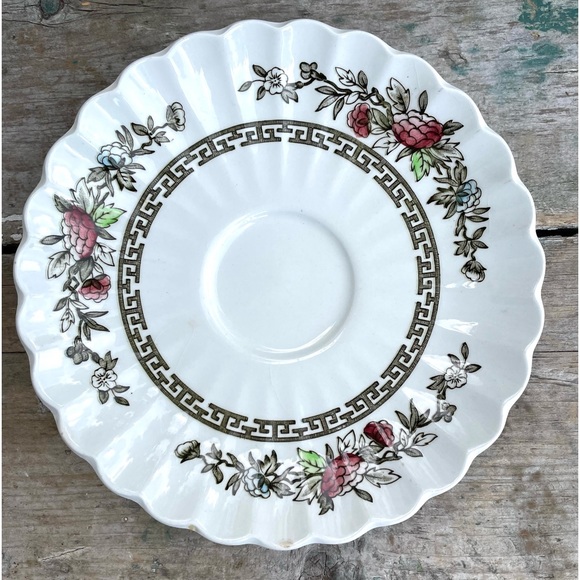 J&G Meakin | Dining | J G Meakin England Classic White Kashmir Saucer ...